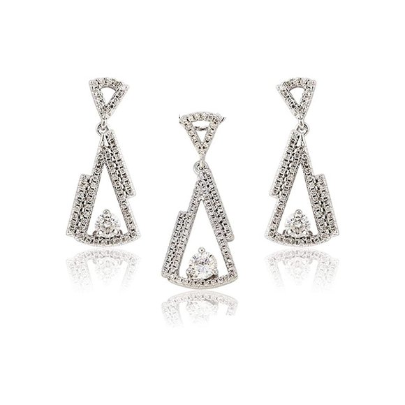 Charles Delon | Jewelry | Charles Delon Pendant Earrings Jewelry Set ...